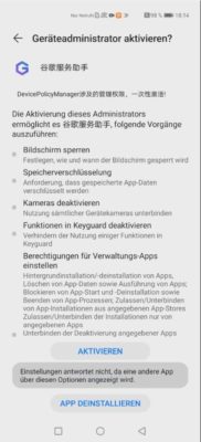 Google Playstore auf Huawei Smartphone installieren - aktuelle Anleitung