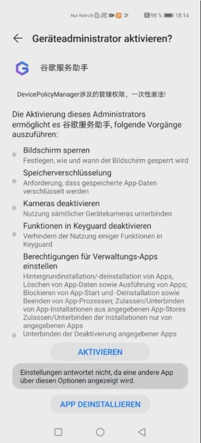 Google Playstore auf Huawei Smartphone installieren - aktuelle Anleitung