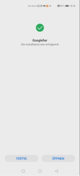 Google Playstore auf Huawei Smartphone installieren - aktuelle Anleitung