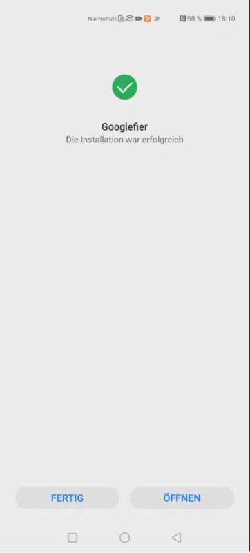 Google Playstore auf Huawei Smartphone installieren - aktuelle Anleitung