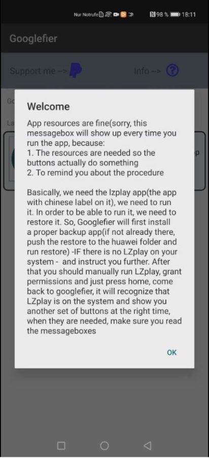 Google Playstore auf Huawei Smartphone installieren - aktuelle Anleitung