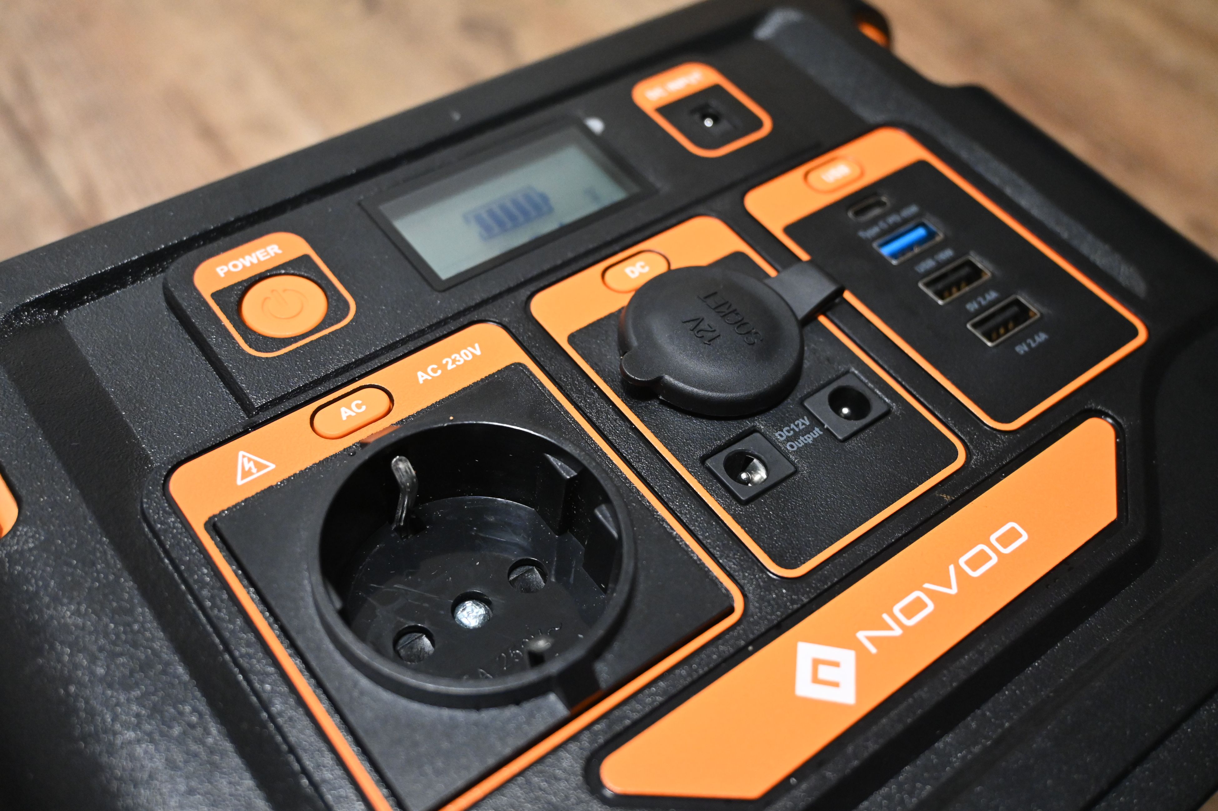 Novoo 296Wh Power Station im Test - eine Powerbank im Großformat