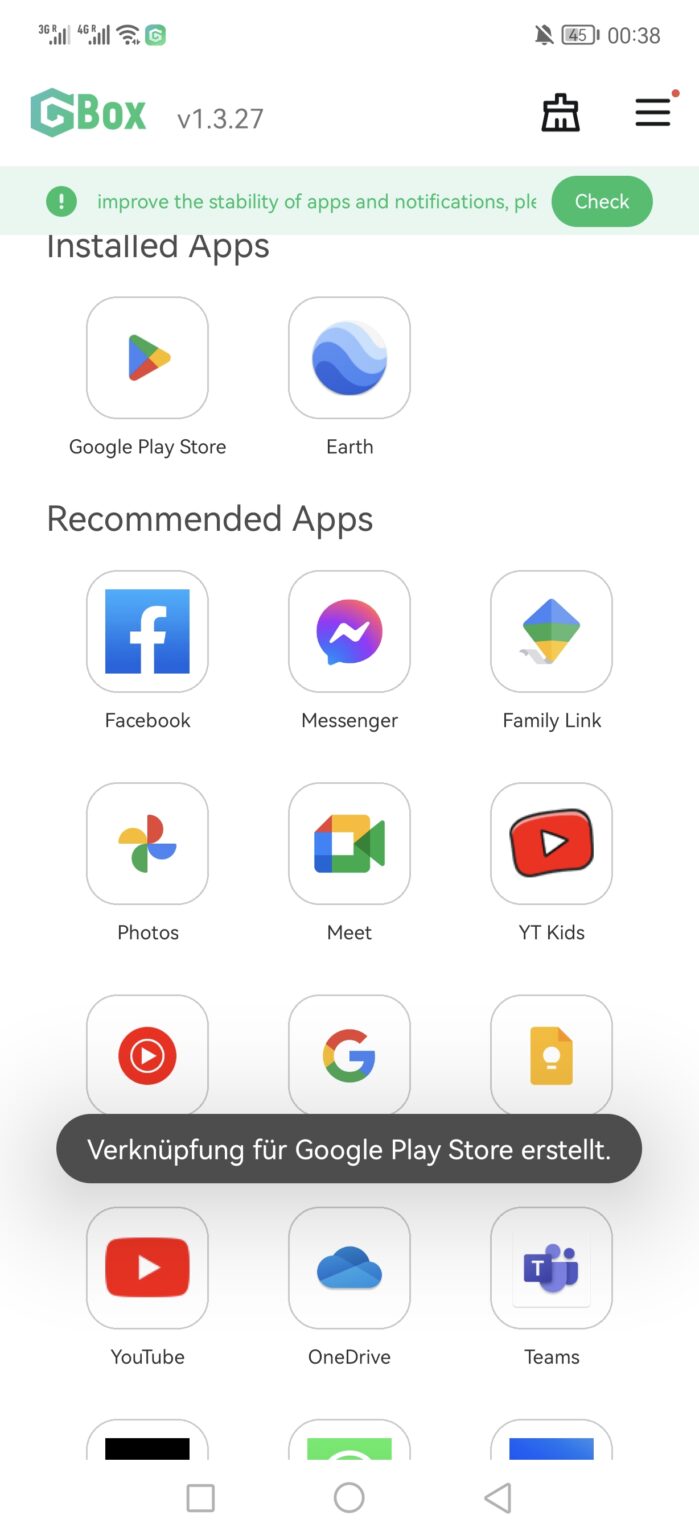 Gbox Anleitung - Huaweis einfachster Weg zum Google Playstore