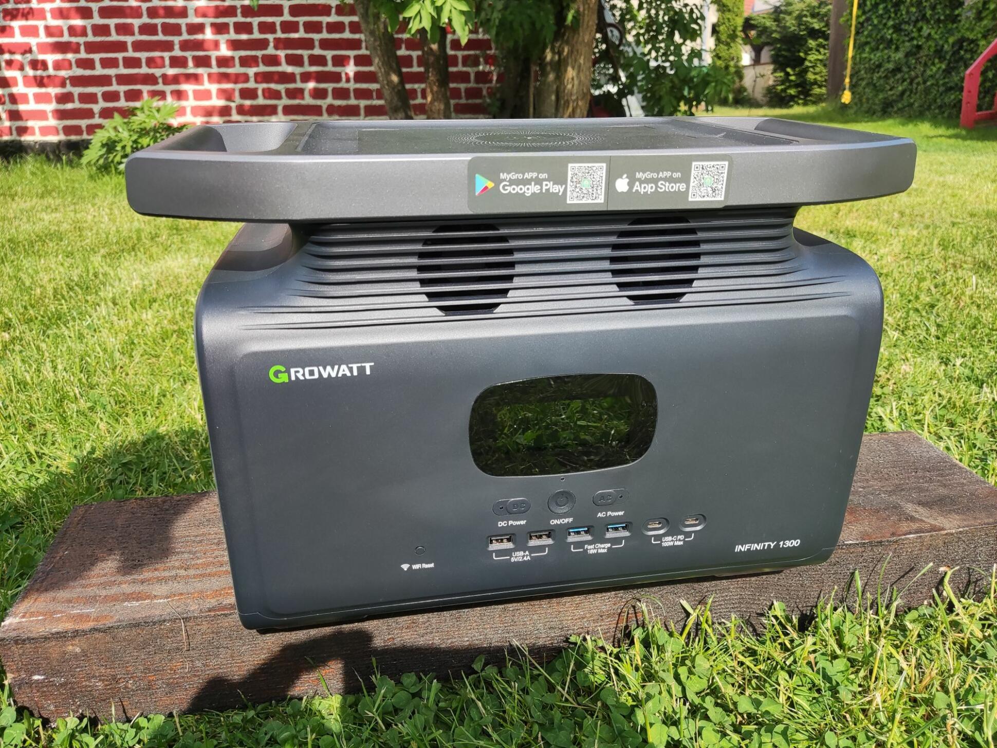 Growatt Infinity 1300 Powerstation im Test - leise und leistungsstark