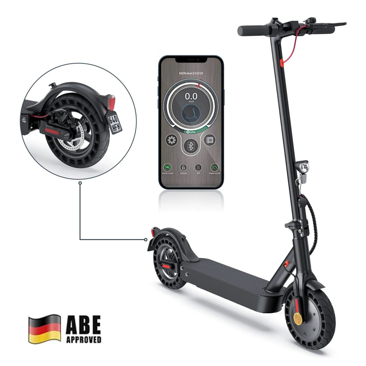 iScooter E9 Max im Test - 500W E-Scooter mit Straßenzulassung