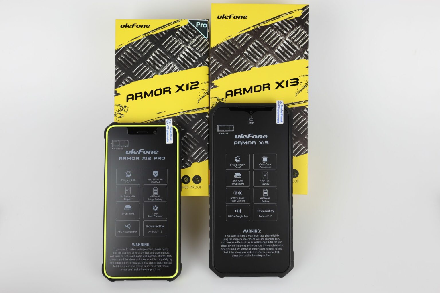 Ulefone Armor X12 Pro und X13 im Test - günstige Outdoor-Geräte
