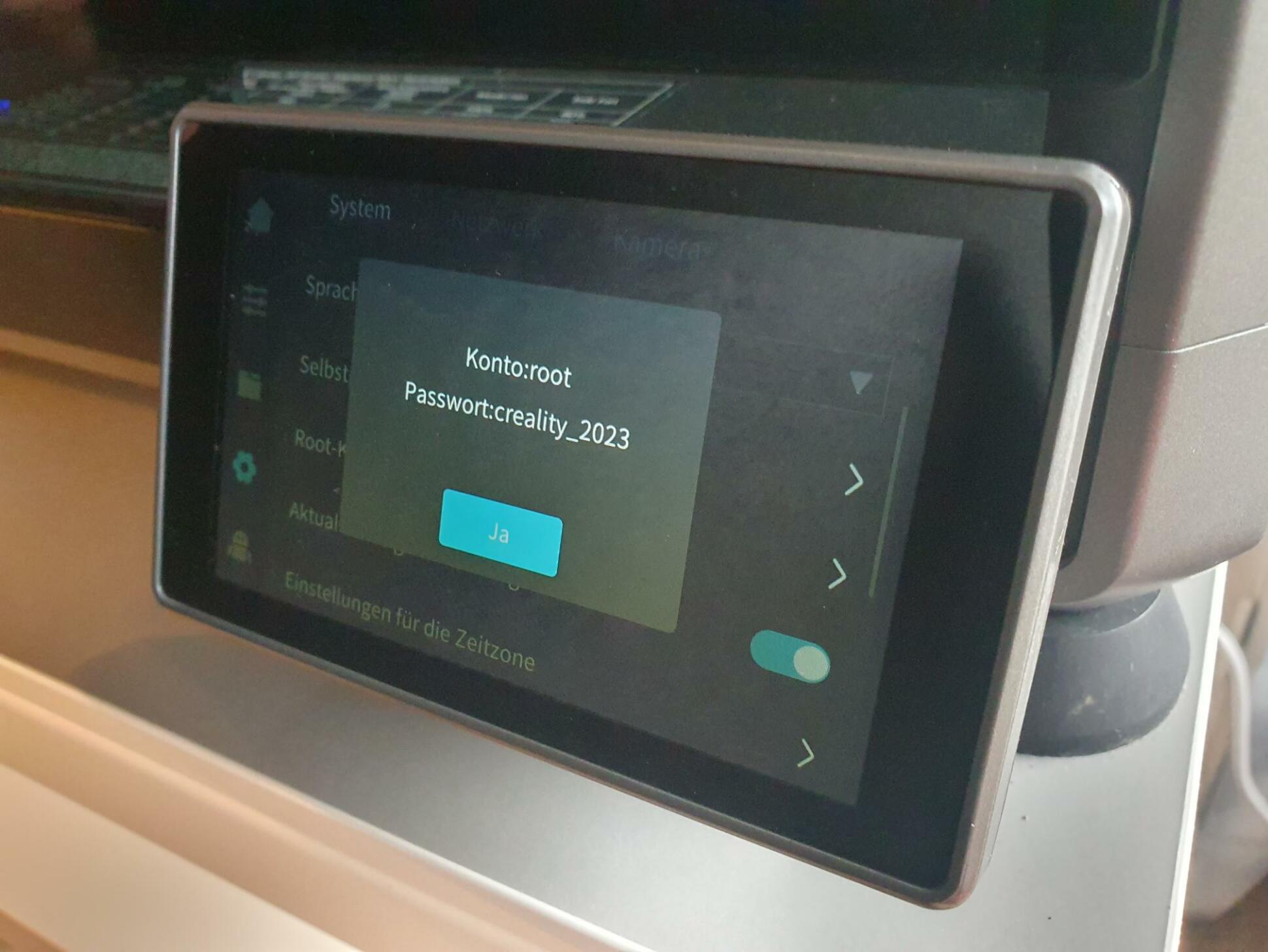 Creality K1 rooten - Kipper, Fluidd und Mainsail leicht gemacht