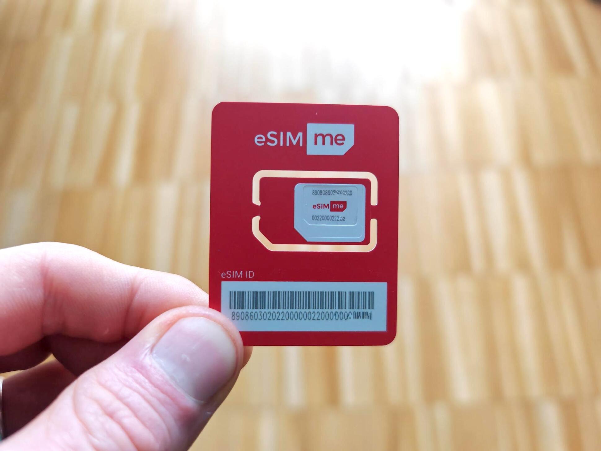 eSIM.me im Test - eSIM für alle Smartphones & Vergleich zu 5ber