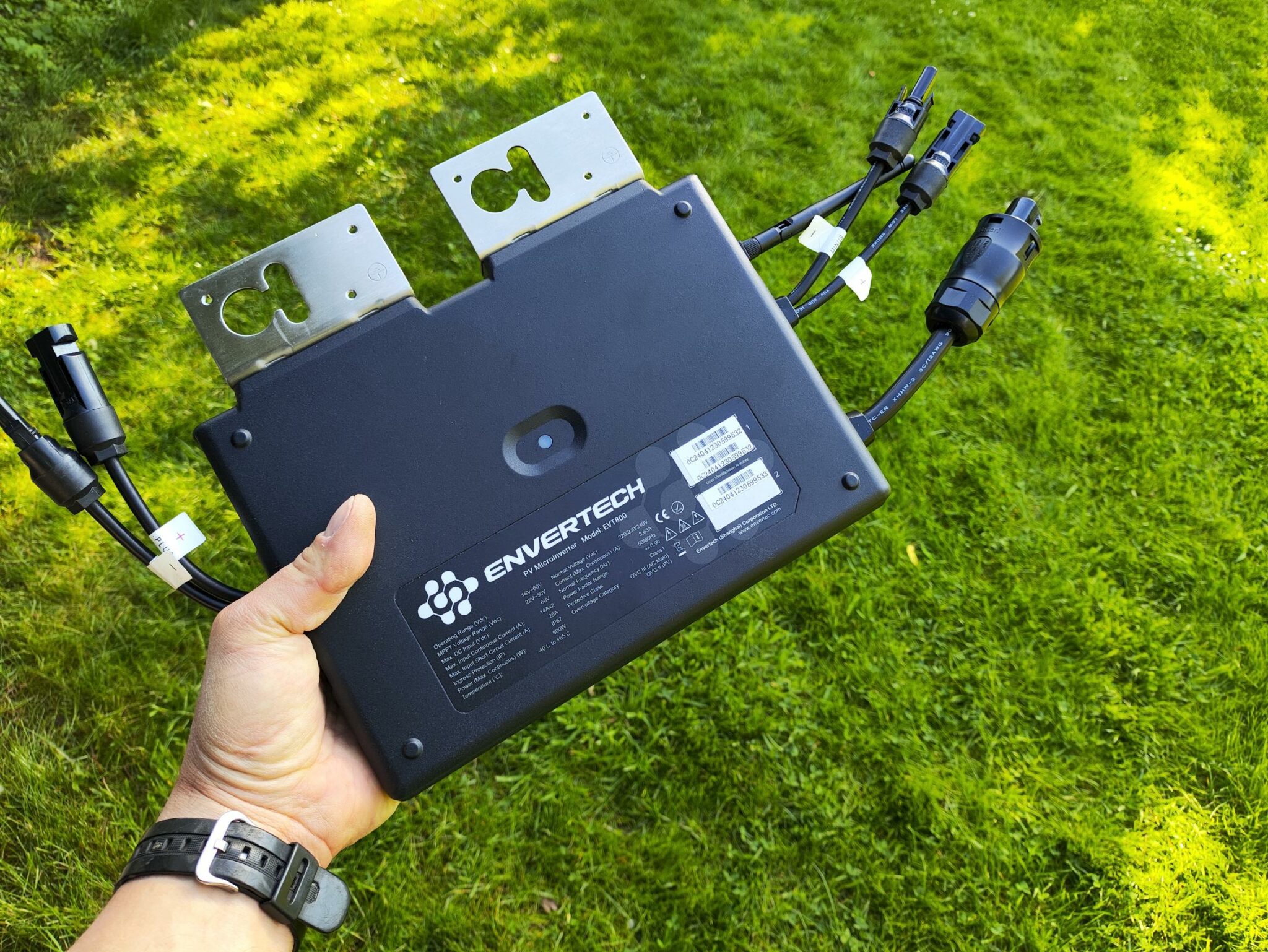 Der Envertech EVT800 im Test - Steuerung per Bluetooth/WiFi