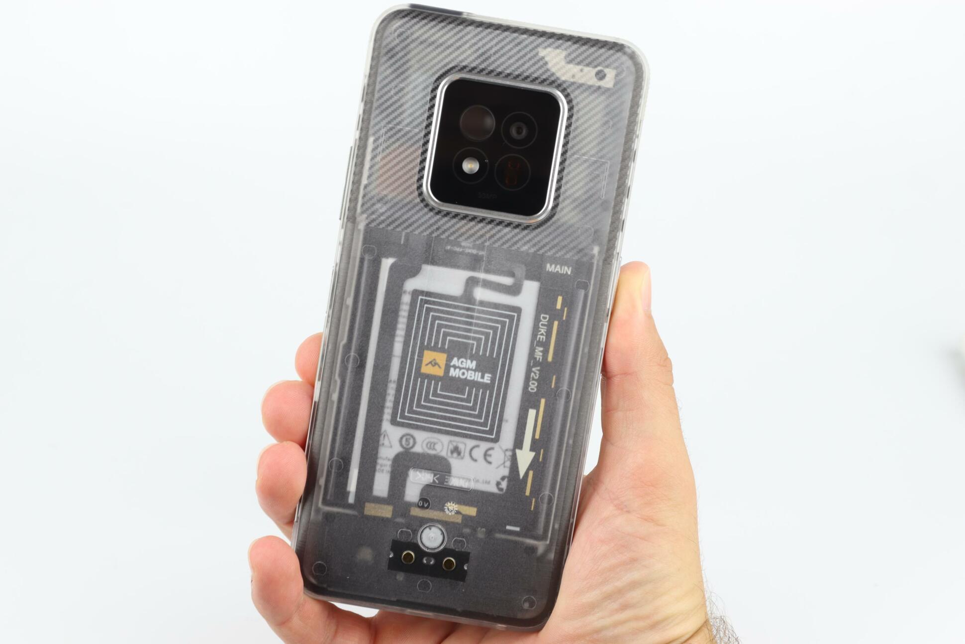 AGM X6 Phantom im Test - Das transparente Outdoor Smartphone