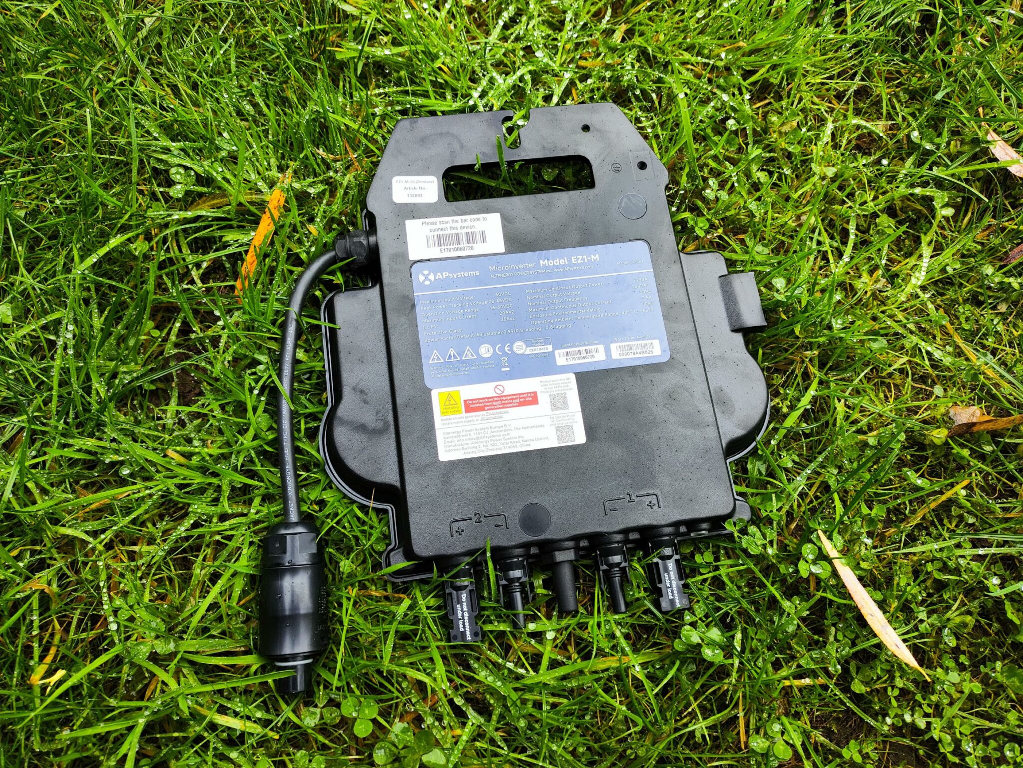 APSystems EZ1-M 800W WR im Test - Kraftpaket mit 2x20A