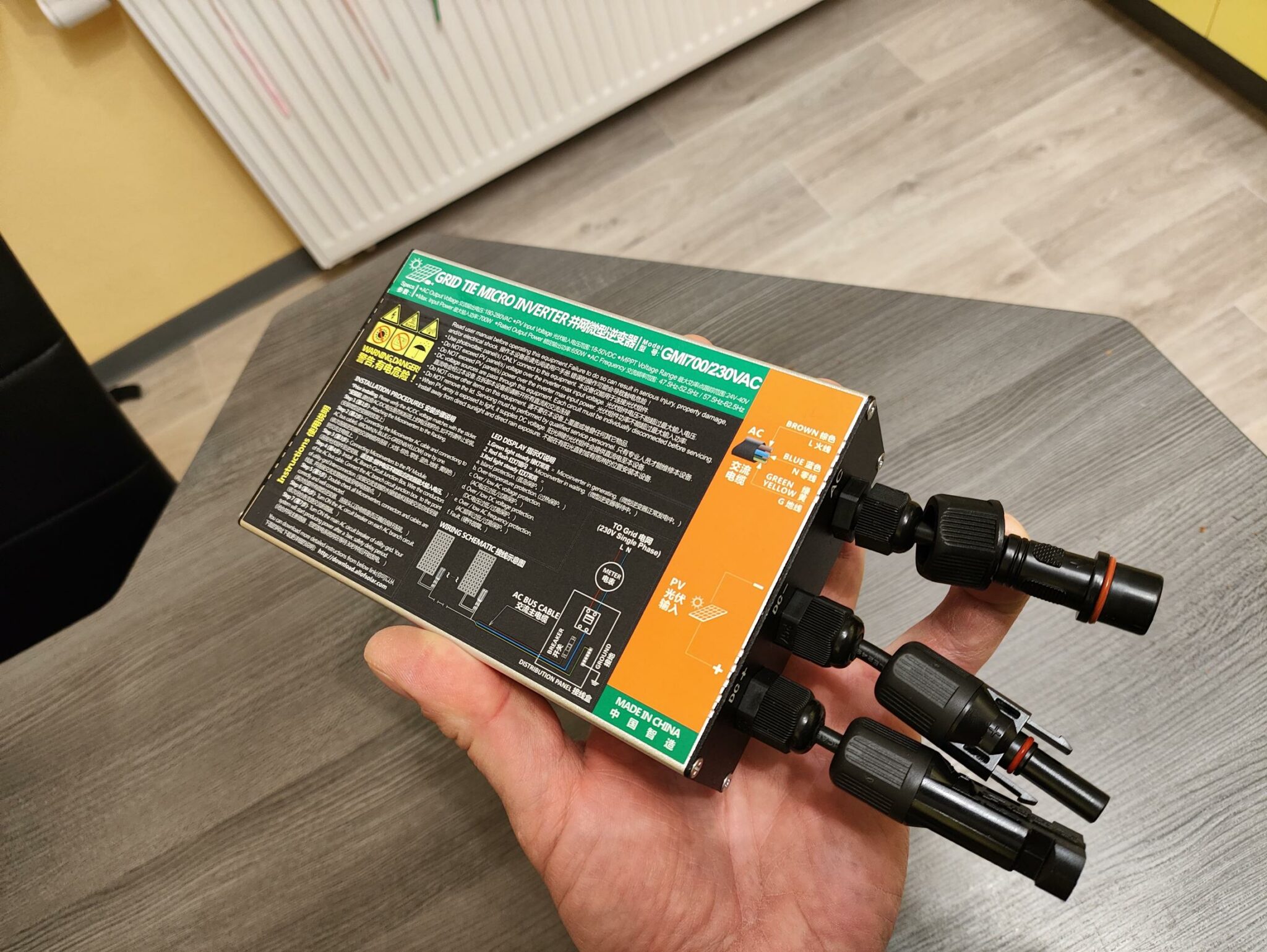 GMI700 Grid TIE Inverter im Test - eine komplette Katastrophe