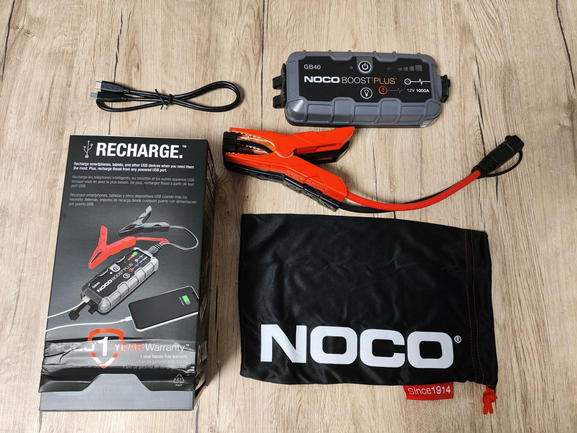 Noco Boost Plus GB40 Starthilfe Powerbank im Test - 1000A Power