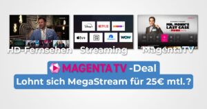 Streaming-Angebot: MagentaTV MegaStream von der Telekom