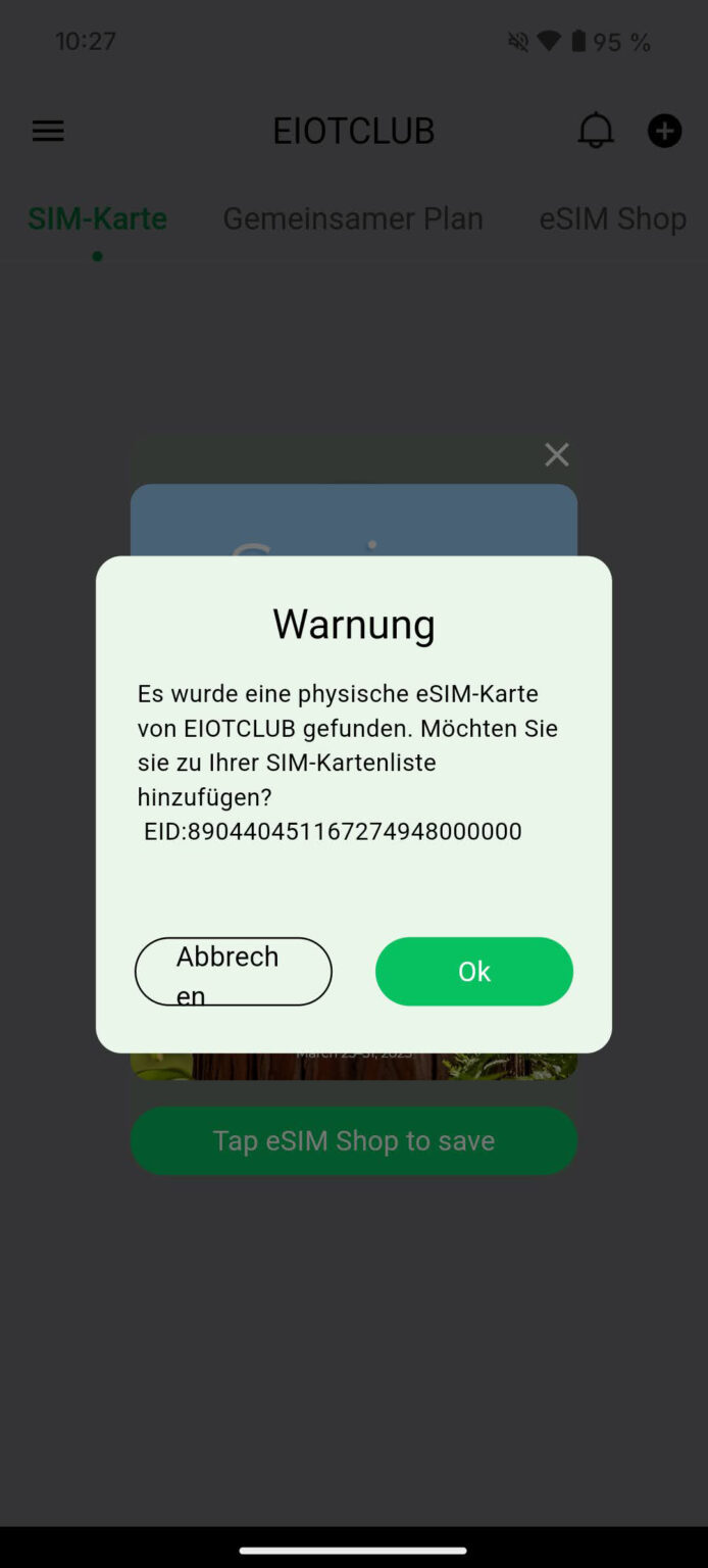 EIOTCLUB eSIM zum Nachrüsten im Test - mit jedem Smartphone!