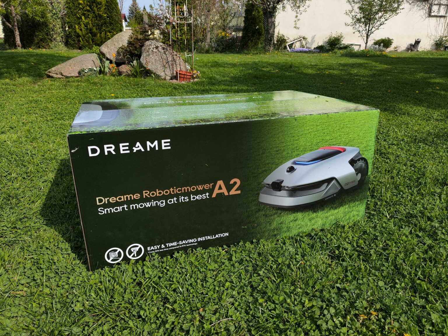 Dreame A2 Mähroboter im Test - LiDAR Technik mit KI-Kamera