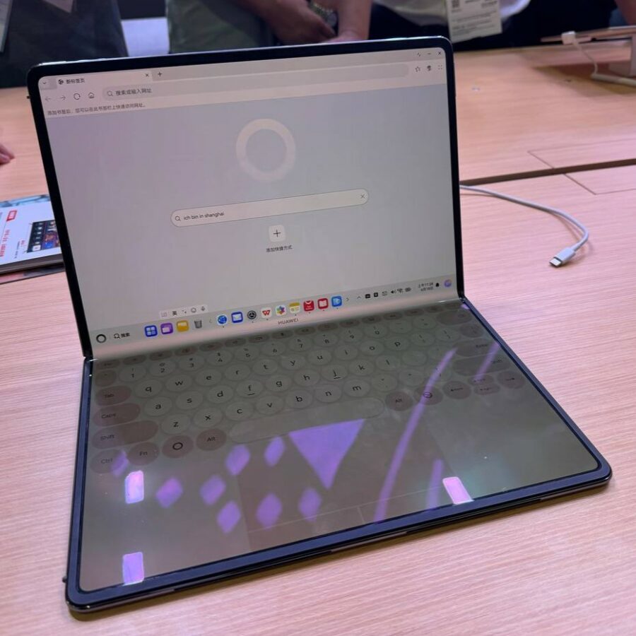 Huawei MateBook Fold Ultimate: ein 18 Zoll Falt-Laptop?