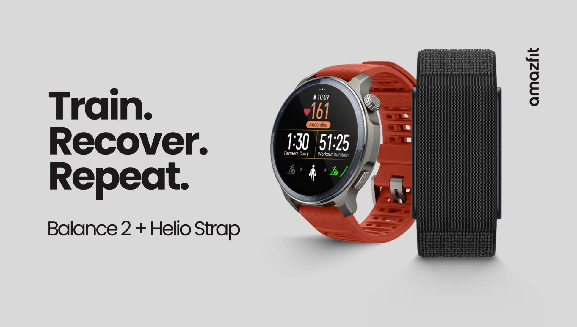 Amazfit Balance 2 und Fitnessarmband Helio Strap vorgestellt - Smartzone