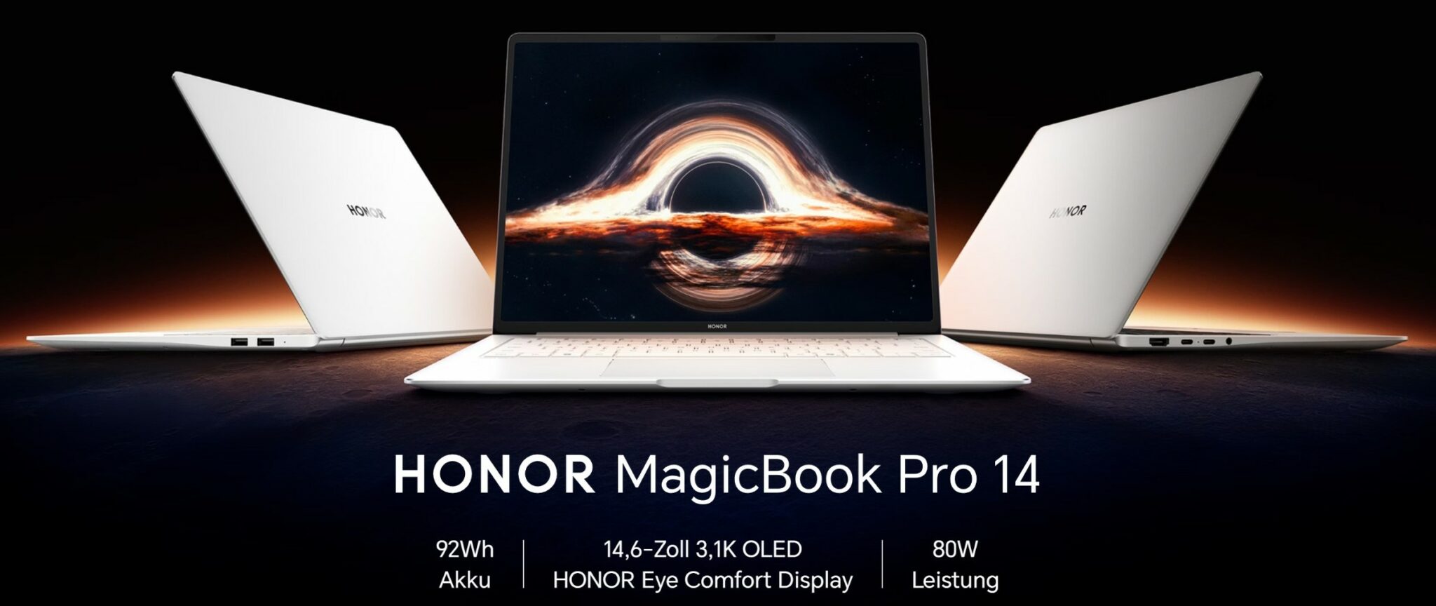 Honor MagicBook Pro 14 - mit OLED-Display und Intel Ultra 9