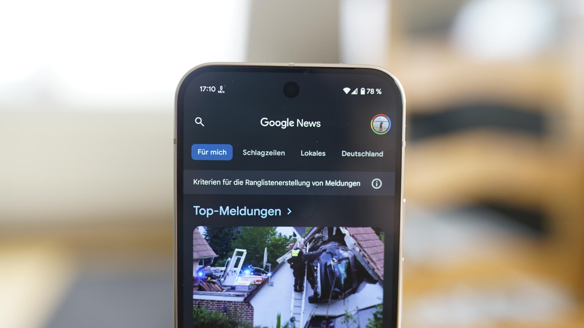 Die Google News-App im Check: alle Nachrichten im Überblick
