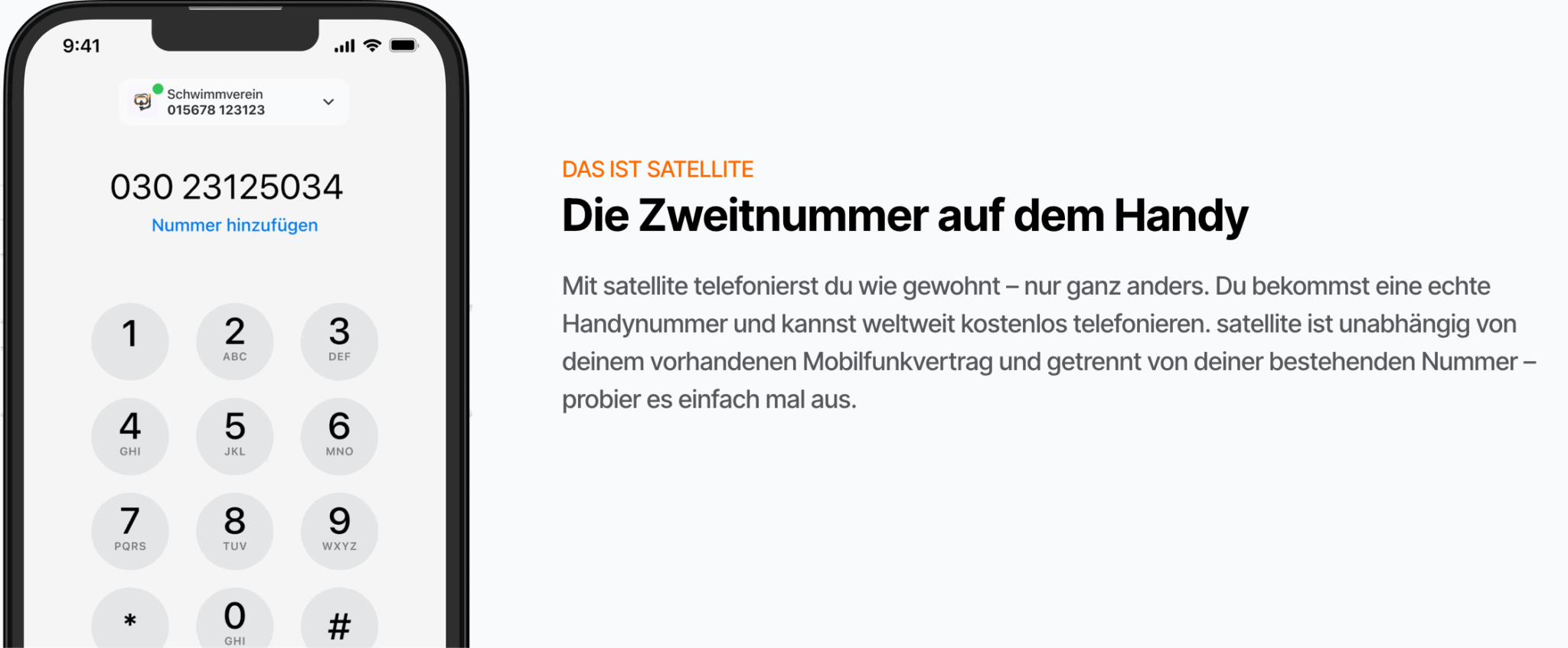 Satellite.me App im Check: gratis deutsche Handynummer im Test