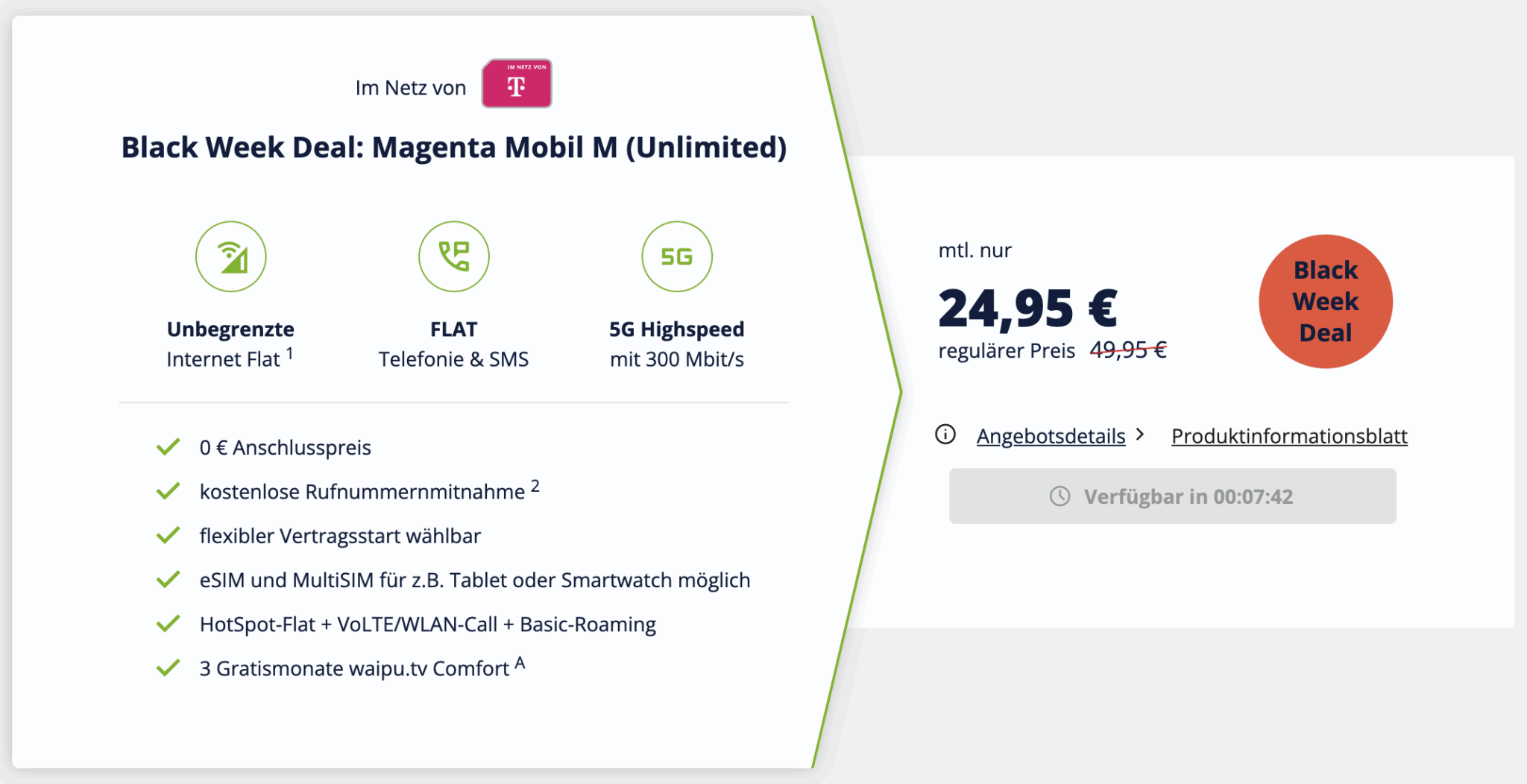 Telekom Unlimited Vertrag bei Freenet zum Bestpreis