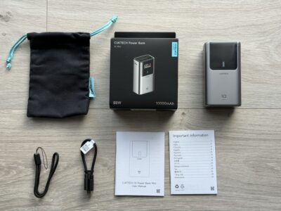 Cuktech 10 Mini Powerbank mit 55W HyperCharge im Test