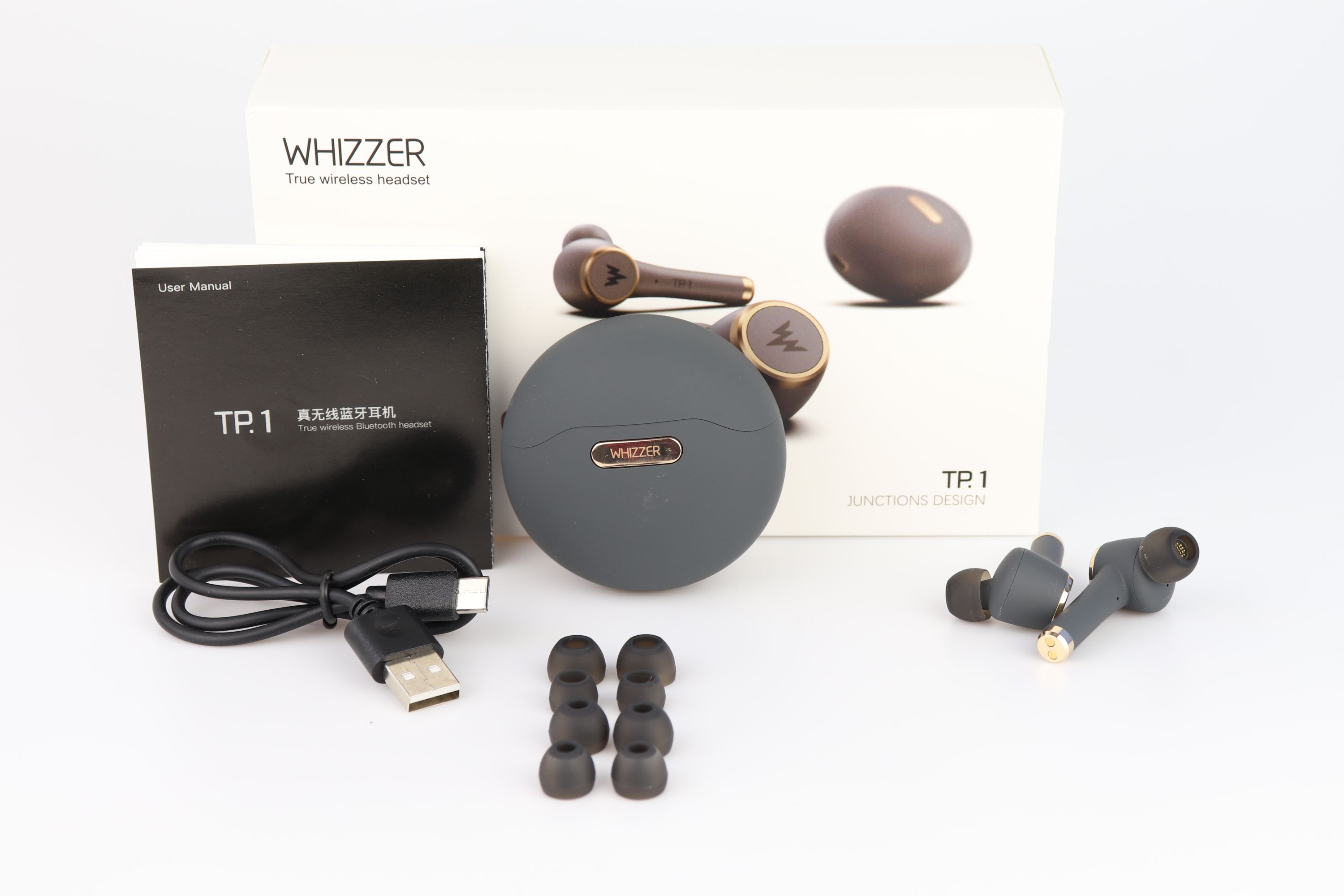 Whizzer TP1 True Wireless Earbuds - mehr goldener Schein als Sein ...